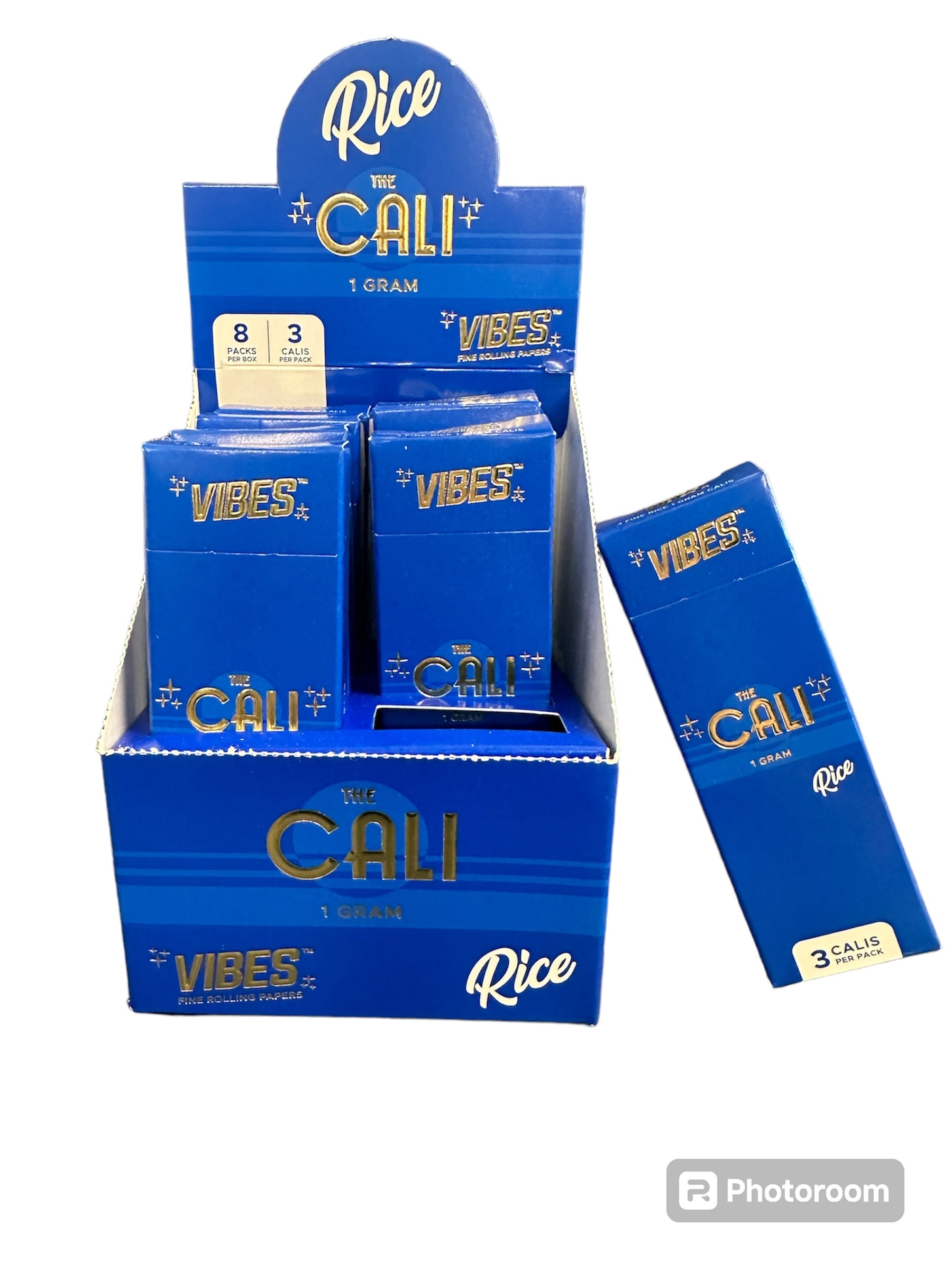 VIBES "Cali" 1G (Rice Papers) - 3 Pack – The Gass Shack®️